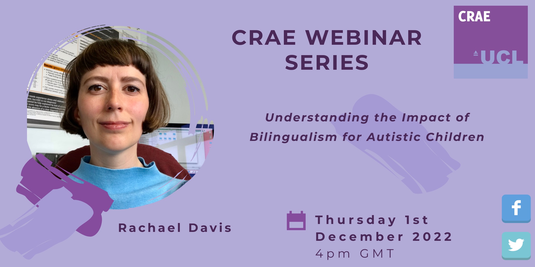 CRAE Webinar Series: Rachael Davis – CRAE